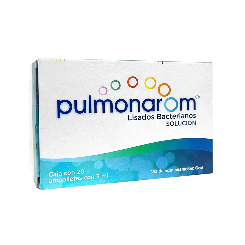 PULMONAROM LISADOS BACTERIANOS - 20 Ampolleta | Farmaenvios